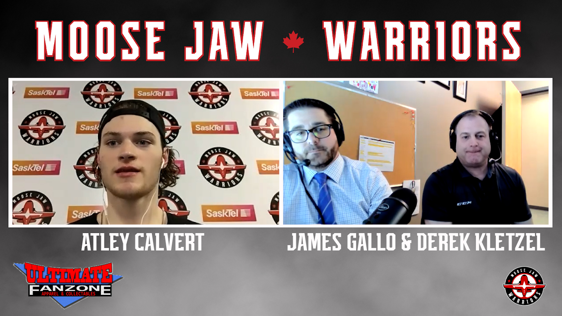 Ultimate Fan Zone Post-Game Interview - Atley Calvert - Mar. 18 - Moose ...