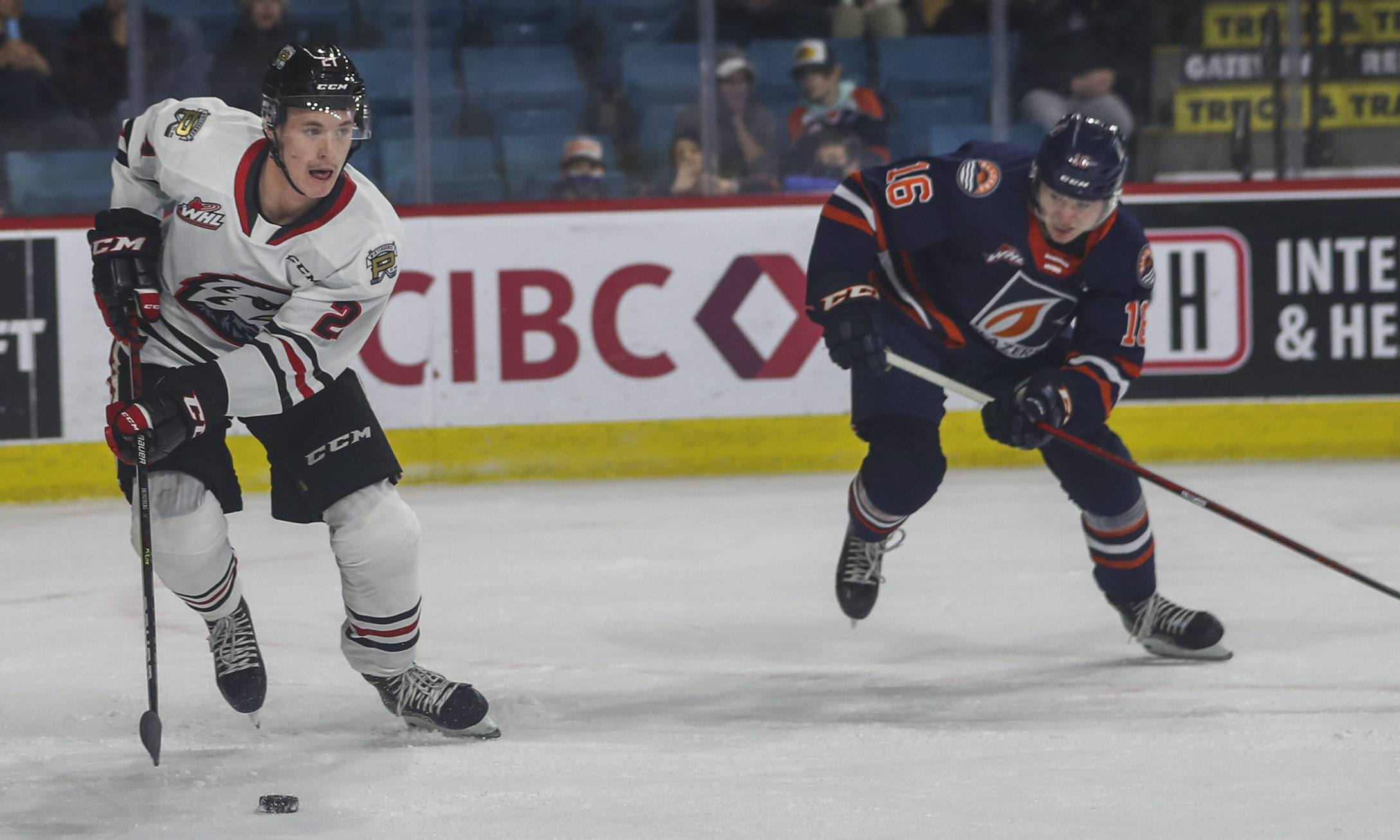 Winterhawks Start Canadian Trip in Kamloops - Portland Winterhawks
