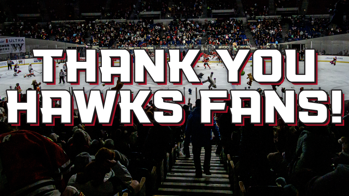 Thank You Winterhawks Fans! - Portland Winterhawks