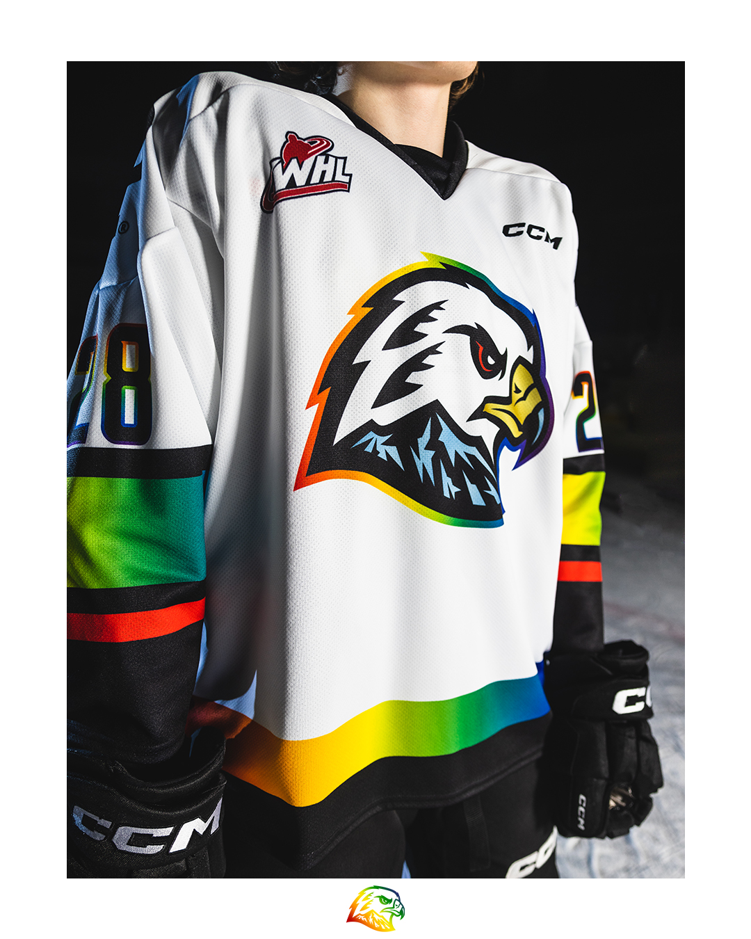 Winterhawks unveil Pride Night uniforms - Portland Winterhawks