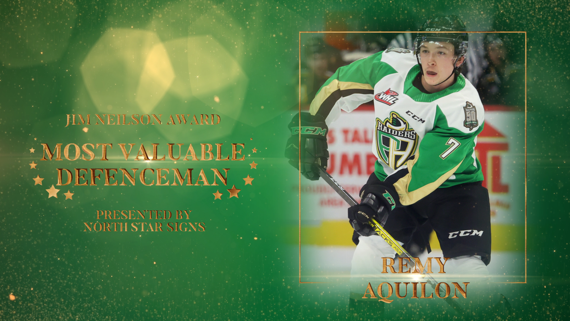 2020-21 Year-End Awards: Jim Neilson Award as Most Valuable Defenceman ...