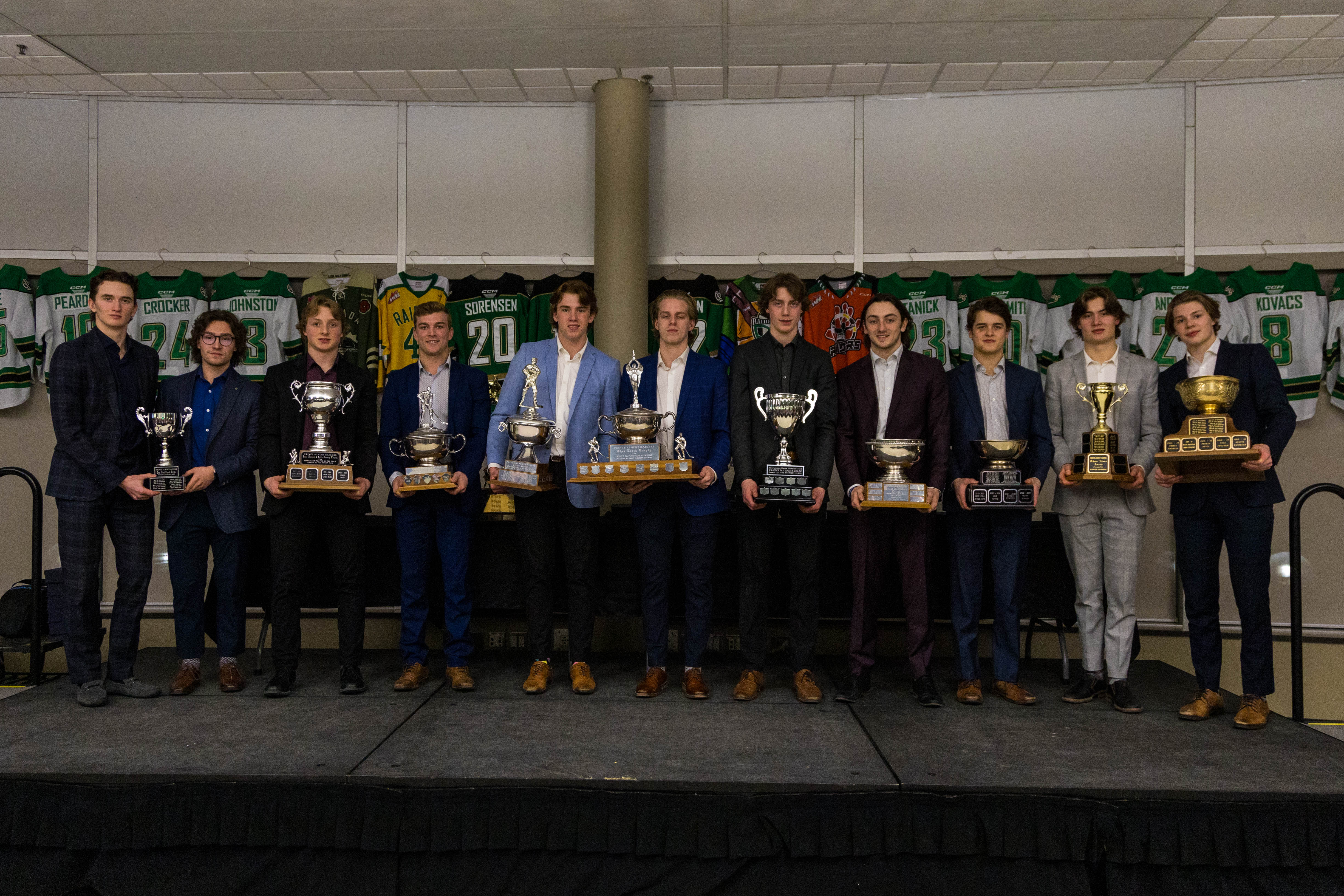 Raiders Present 2022-23 Team Awards - Prince Albert Raiders