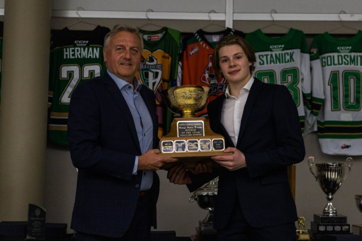 George Cowie Award as Rookie of the Year Presented By Broda ...