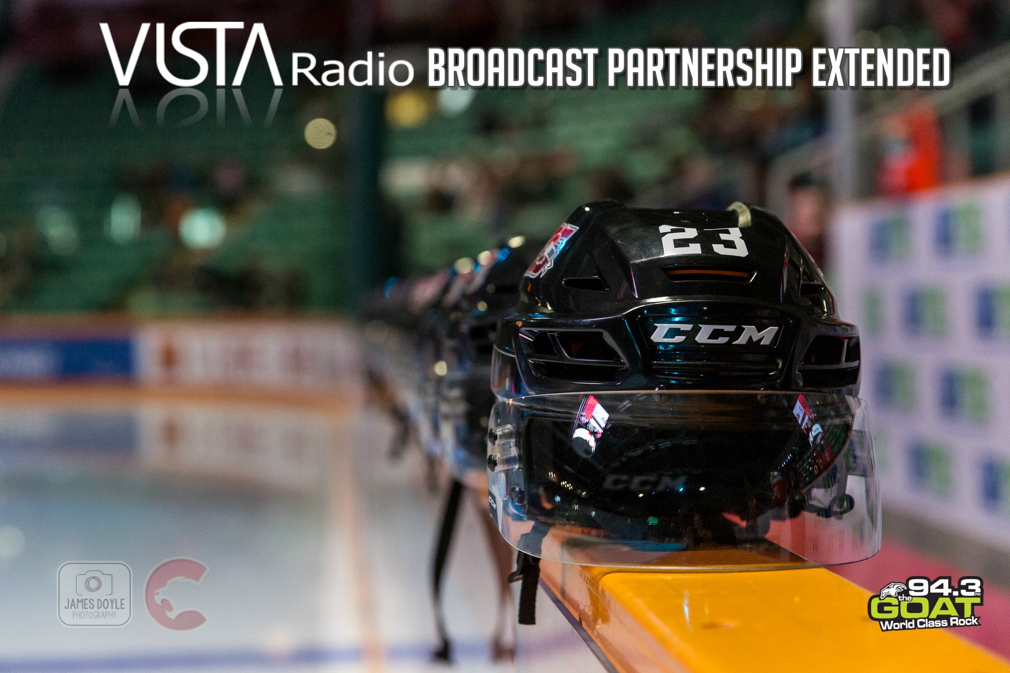 Cougars, Vista Radio Extended Broadcast Partnership - Prince George Cougars