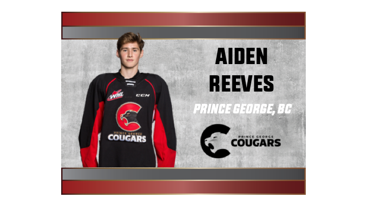 Prospect Report: Aiden Reeves - Prince George Cougars