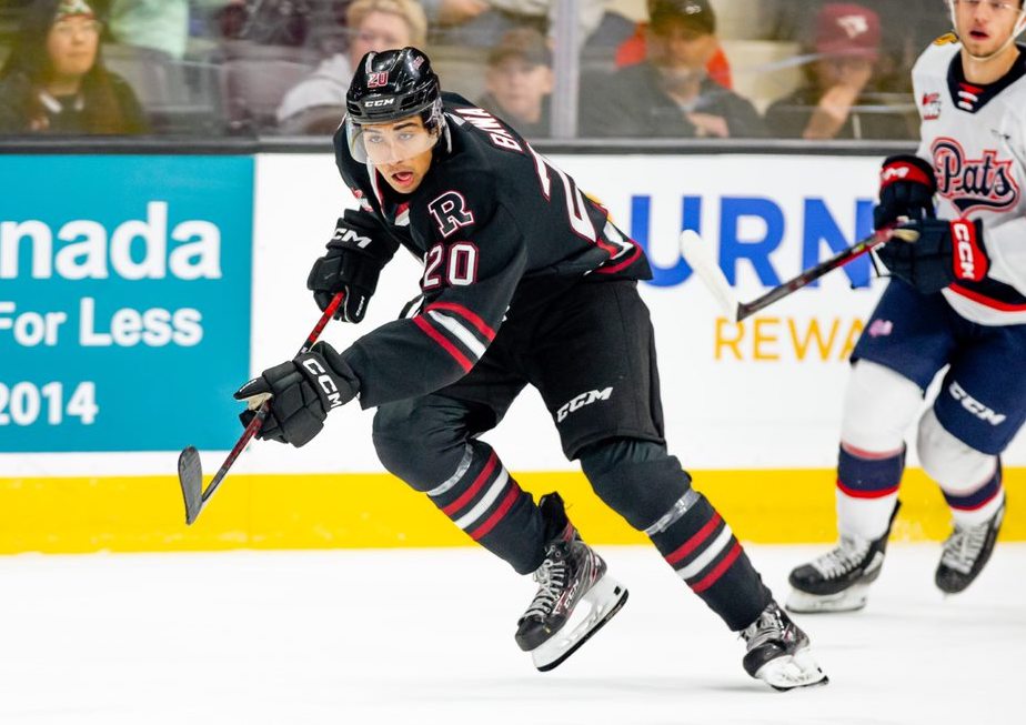 Bawa's first WHL goal a result of his aggressive style of play - Red ...