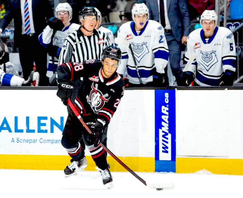 Bourne coming along nicely in rookie WHL season - Red Deer Rebels