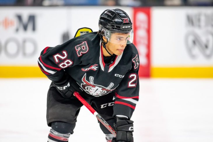 Bourne coming along nicely in rookie WHL season - Red Deer Rebels