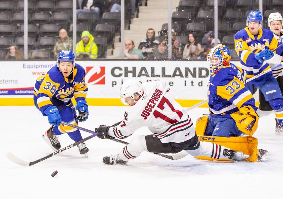 Josephson ahead of the learning curve - Red Deer Rebels