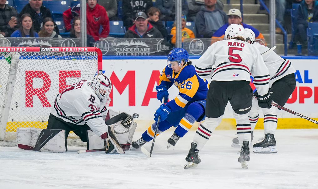 Blades extend series with Game 5 win over Rebels - Red Deer Rebels