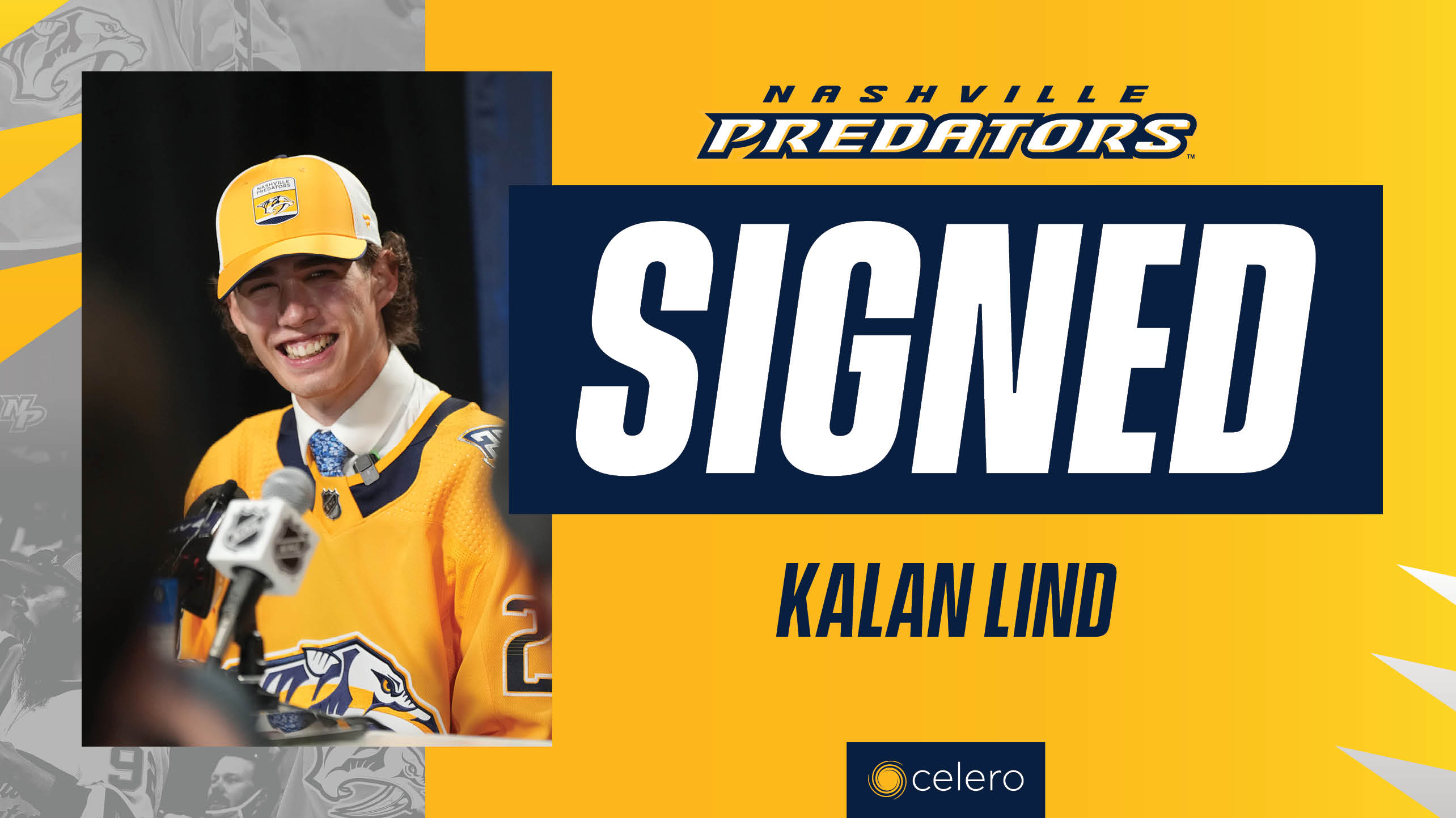 Lind signs entry-level contract with Predators - Red Deer Rebels