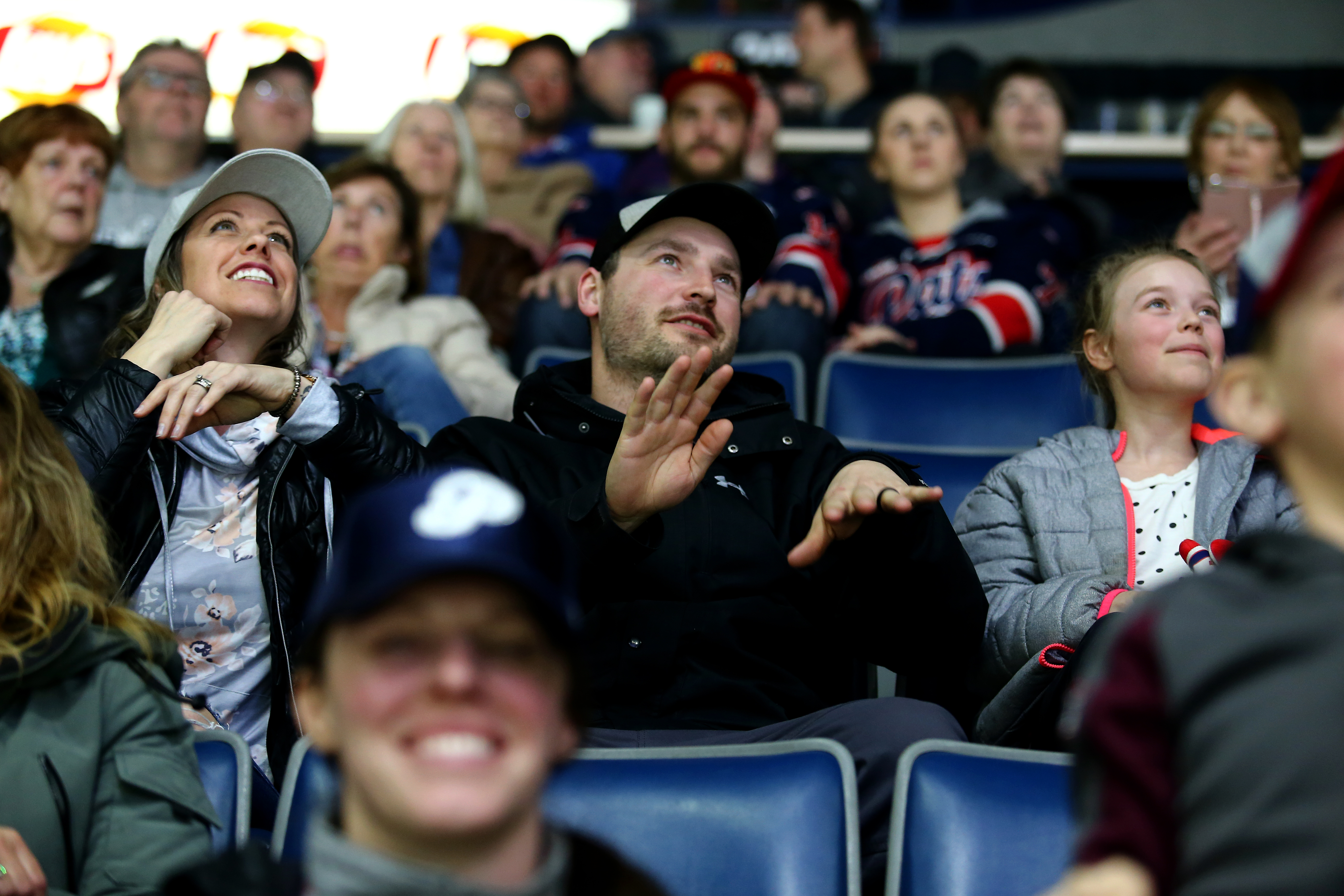 A look through the lens at the Pats and Broncos Wednesday night at the ...