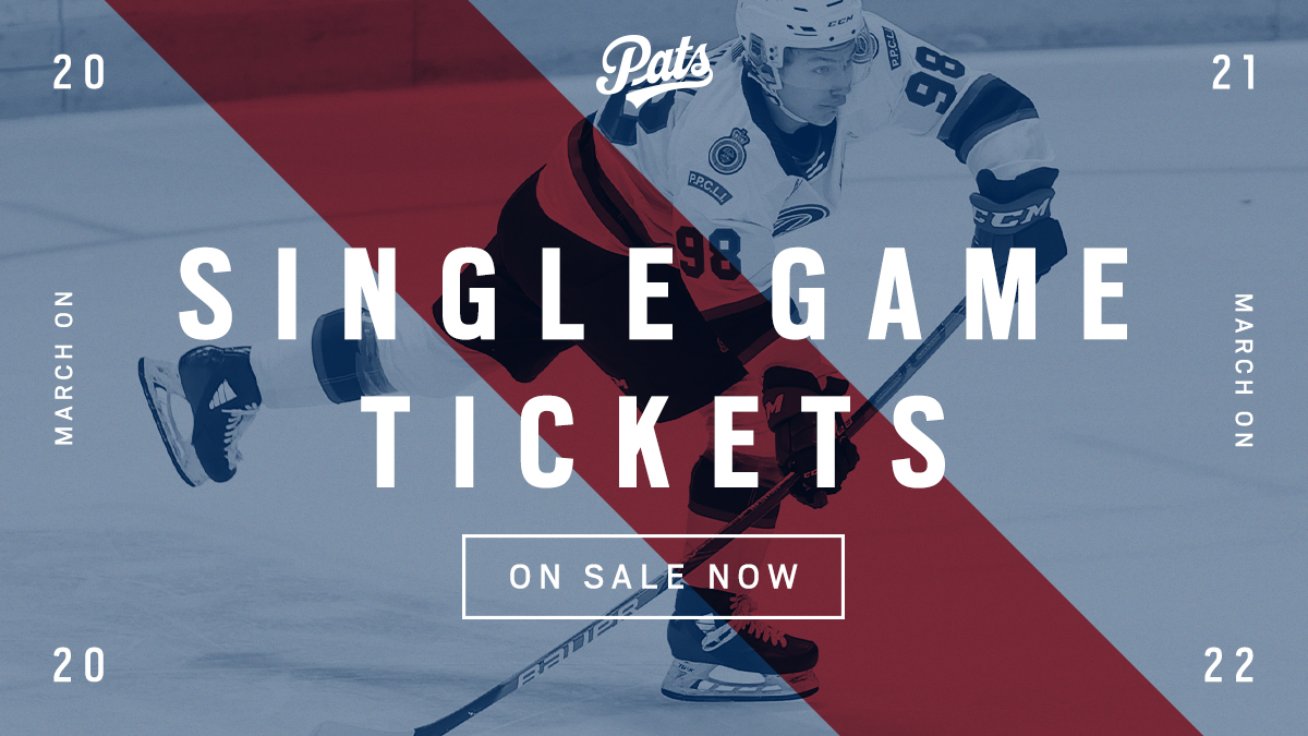 Single Game Tickets on Sale NOW - Regina Pats