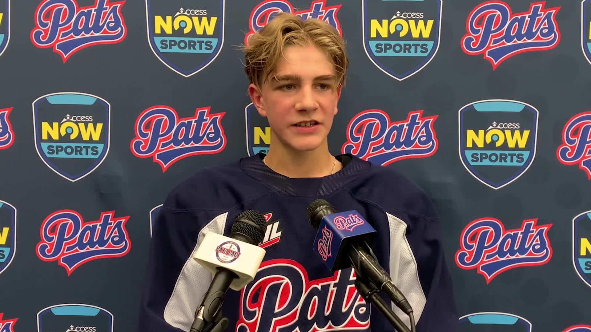 MEDIA: 2023 Spring Camp - Zachary Lansard - Regina Pats