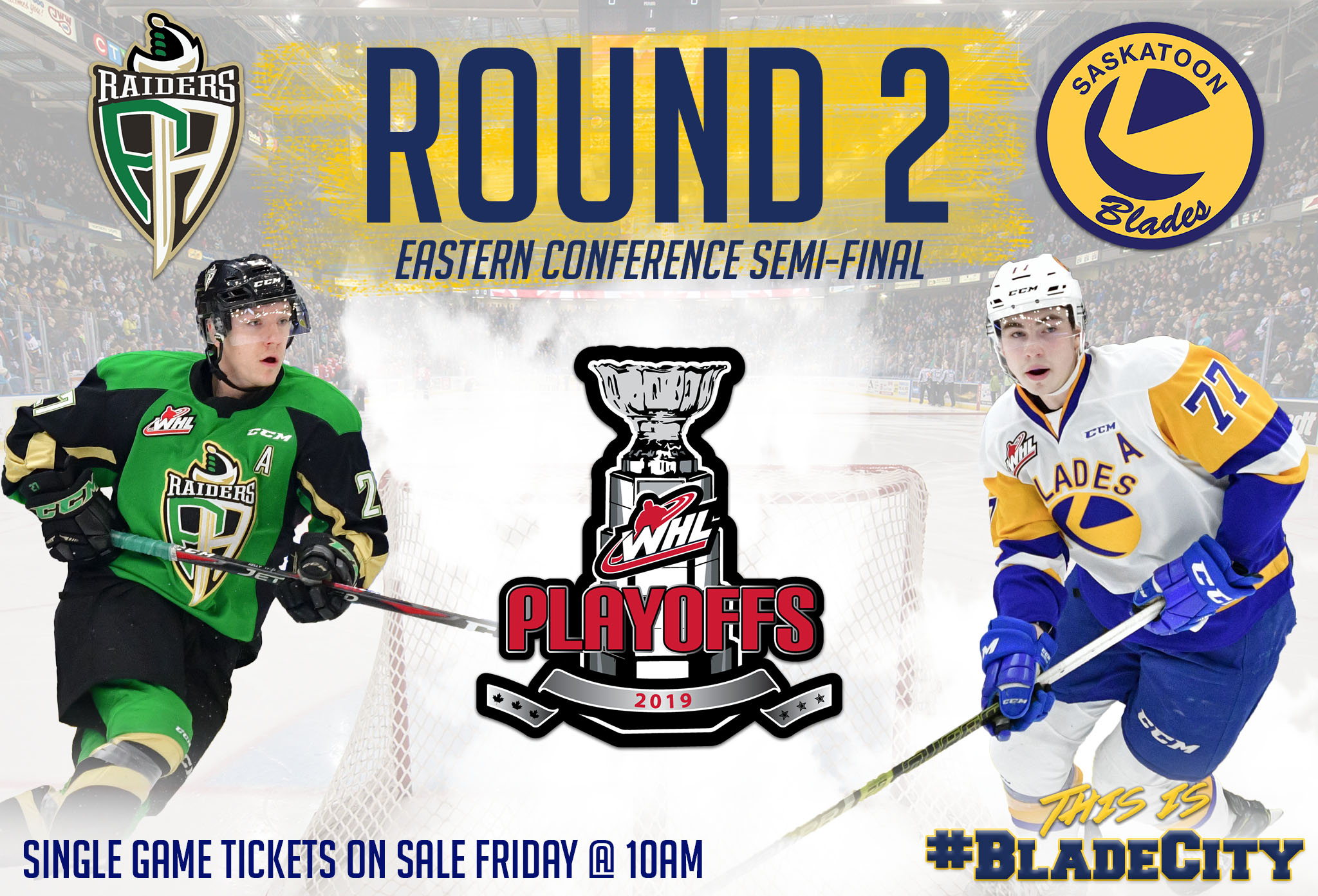 Round 2 Playoff Tickets On Sale Friday - Saskatoon Blades