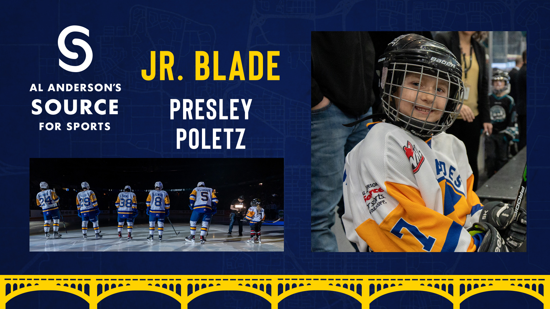 Al Anderson’s Source For Sports Junior Blade Program - Saskatoon Blades
