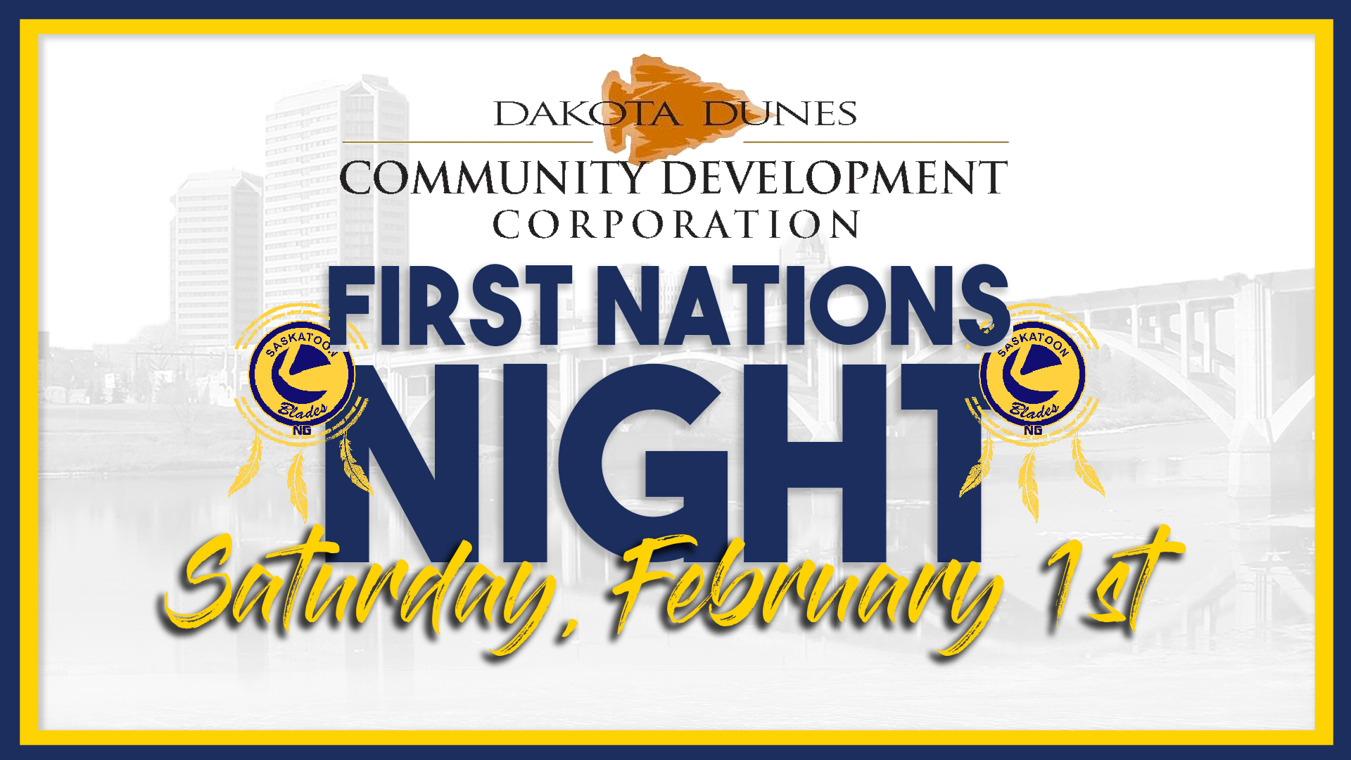 First Nations Night 2020 - Saskatoon Blades