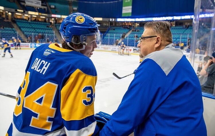 This season, we're playing for Bobby Kirkness - Saskatoon Blades