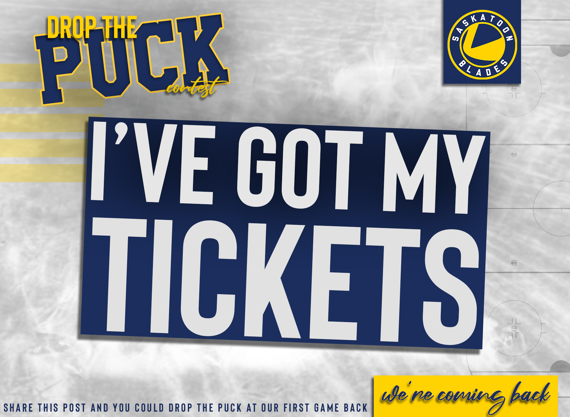 Drop the Puck Contest - Saskatoon Blades