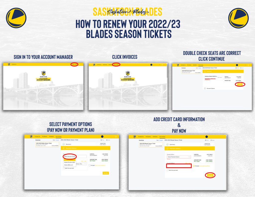 Renew Your Season Tickets Now! - Saskatoon Blades