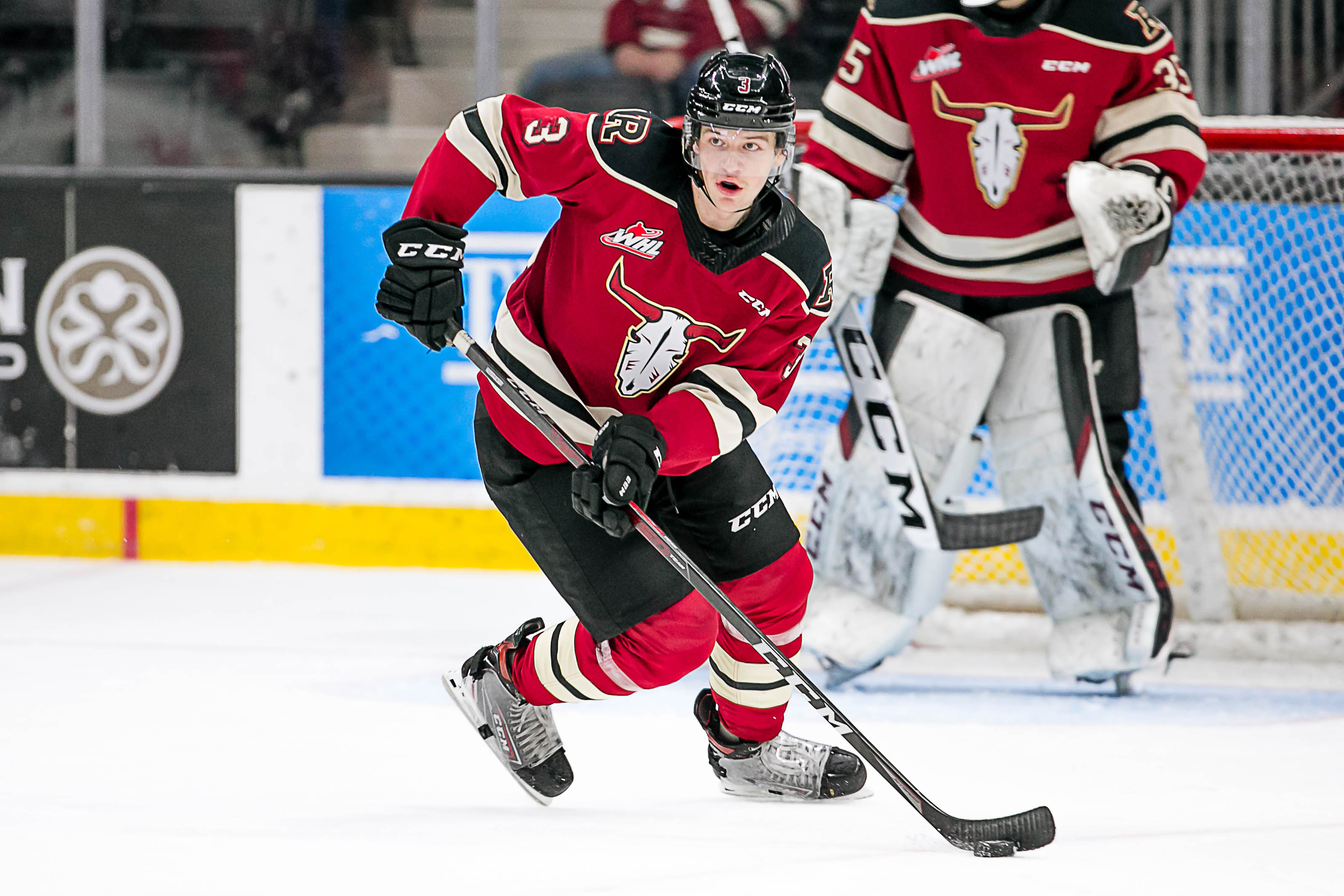 Blades Acquire Towering Rebels Overage Defender - Saskatoon Blades