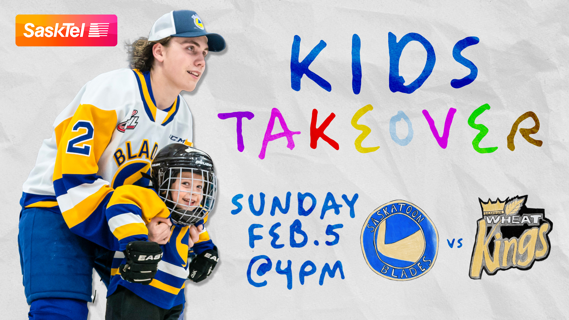 GAME 48 PREVIEW | Kids Takeover game returns as Blades host Wheat Kings ...
