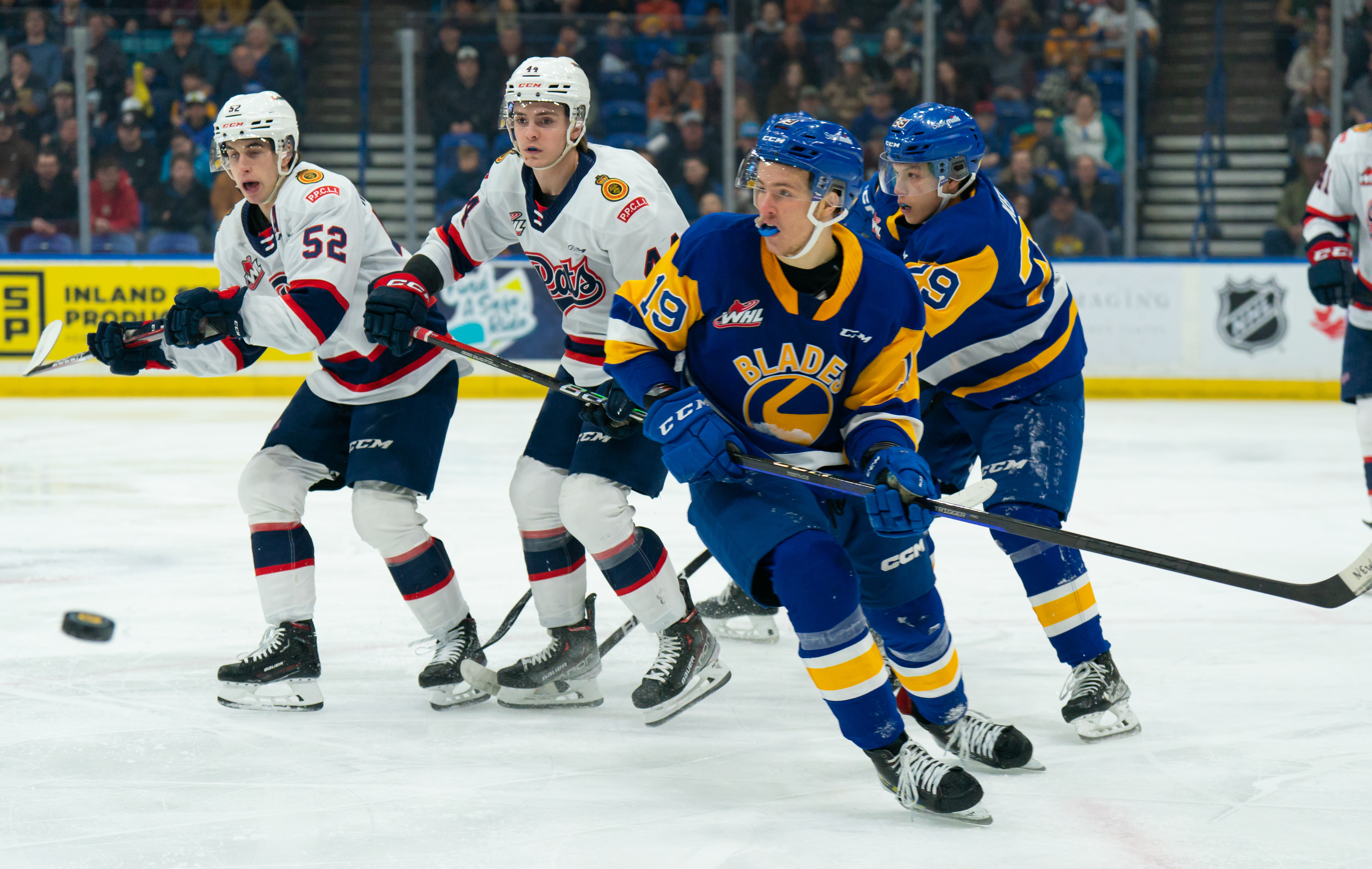 ROUND 1 GAME 2 RECAP | Blades lose heartbreaker in OT, trail series 2-0 ...