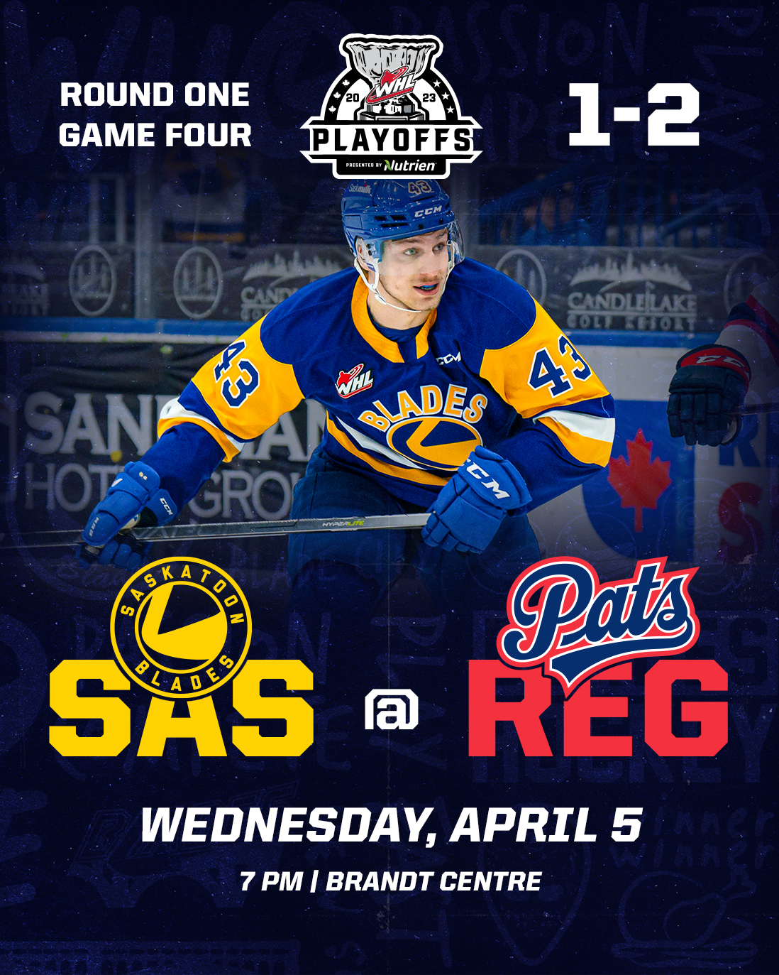 ROUND 1 GAME 4 PREVIEW | Tie series in Blades sights, prepare for war ...