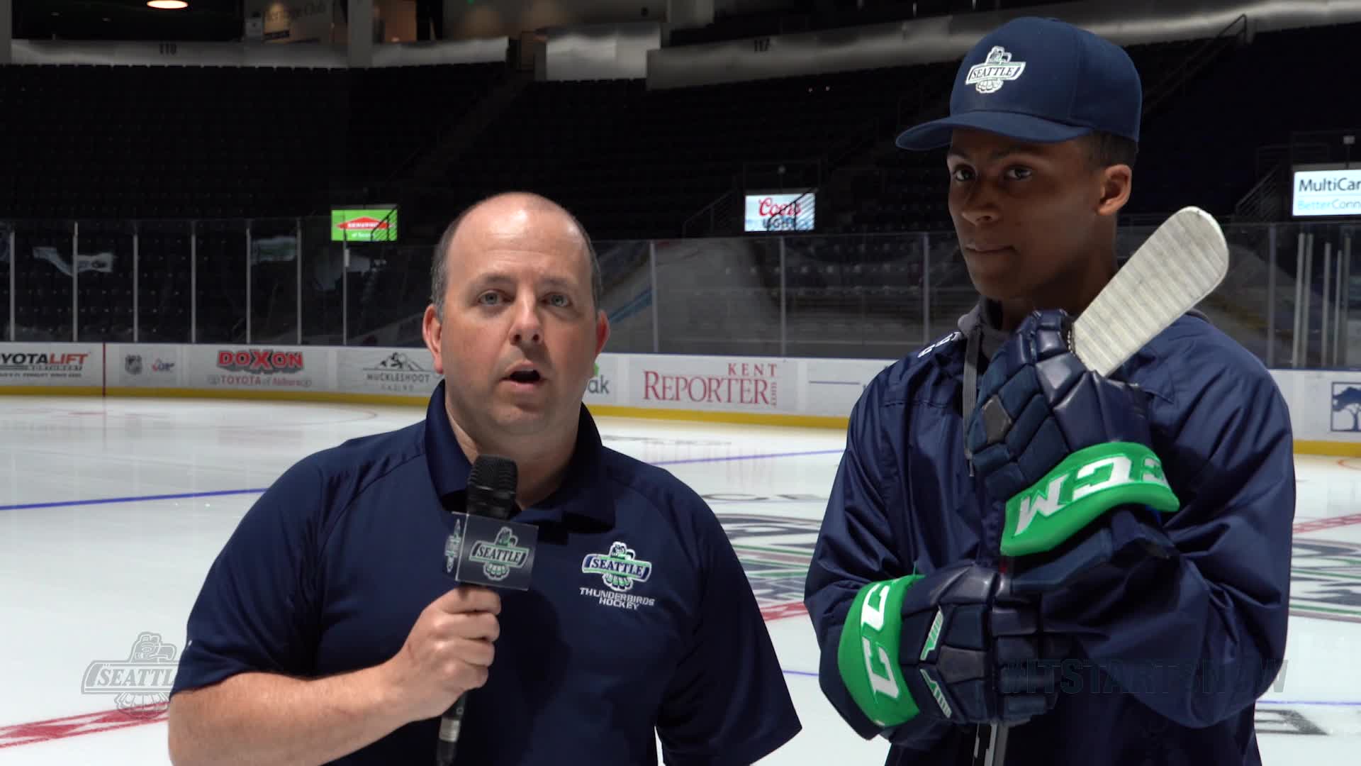 Top Shelf with Mekai Sanders: Skills & Training Camp - Seattle Thunderbirds