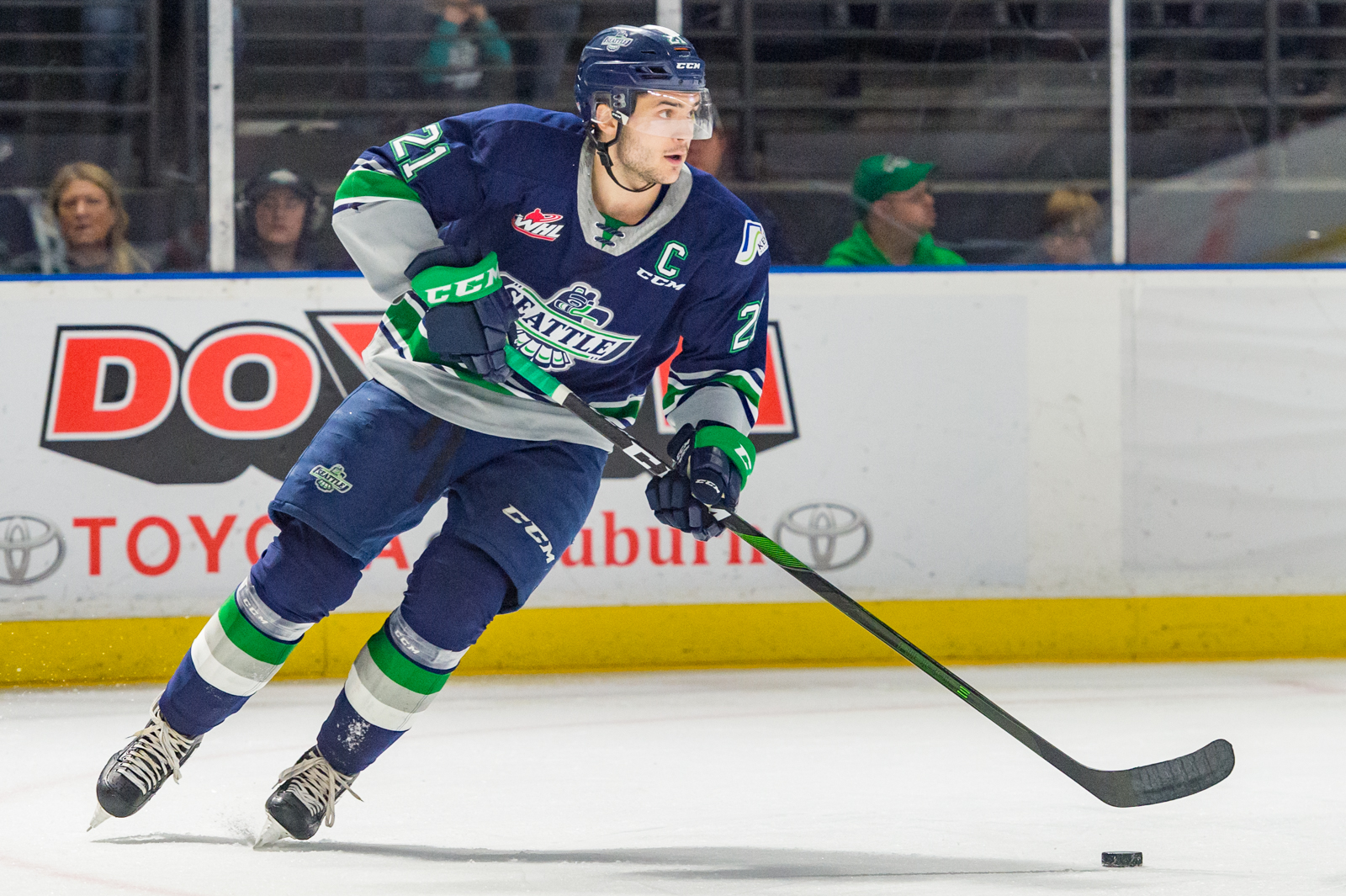 Rockets Fly Past T-Birds - Seattle Thunderbirds