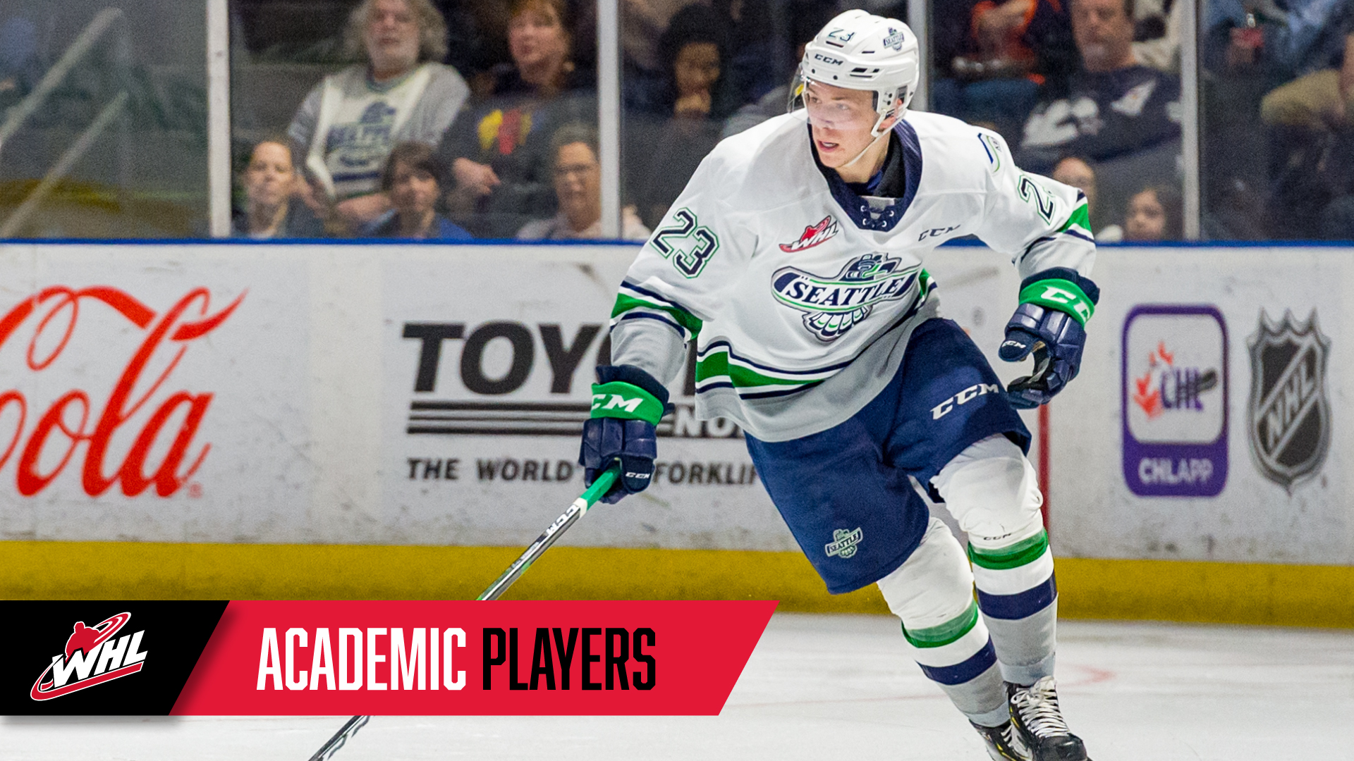 Brendan Williamson in WHL Academic Spotlight for January - Seattle ...