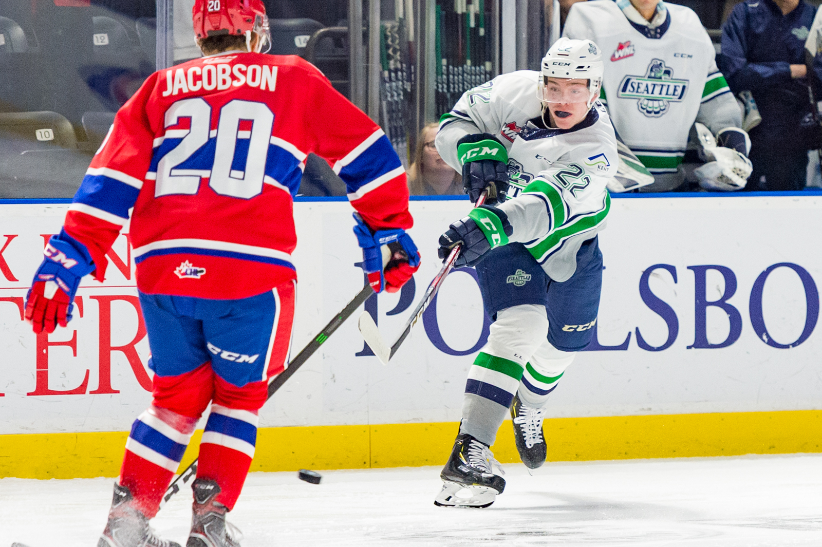 Luke Bateman Top 20 Photos 2019-2020 Season - Seattle Thunderbirds
