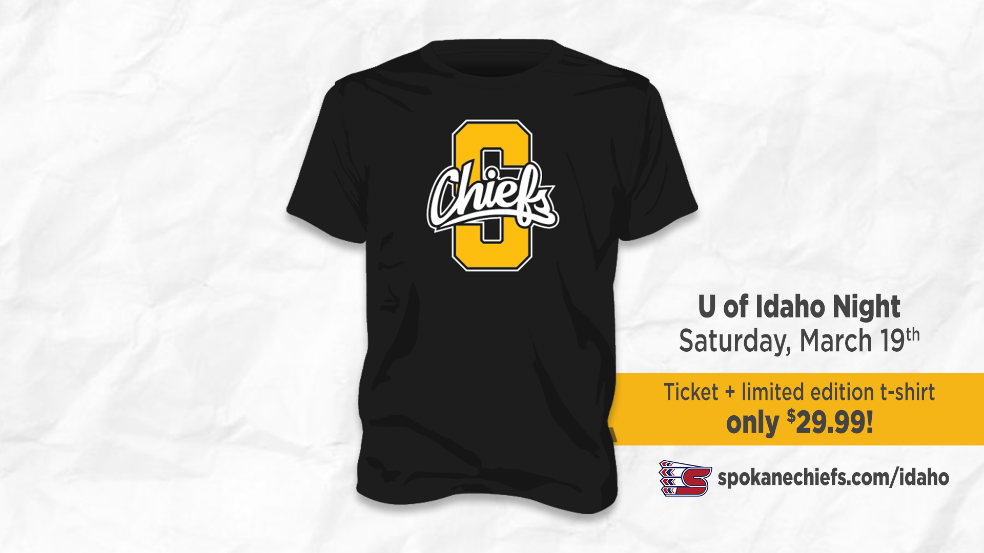 University of Idaho Night - Spokane Chiefs