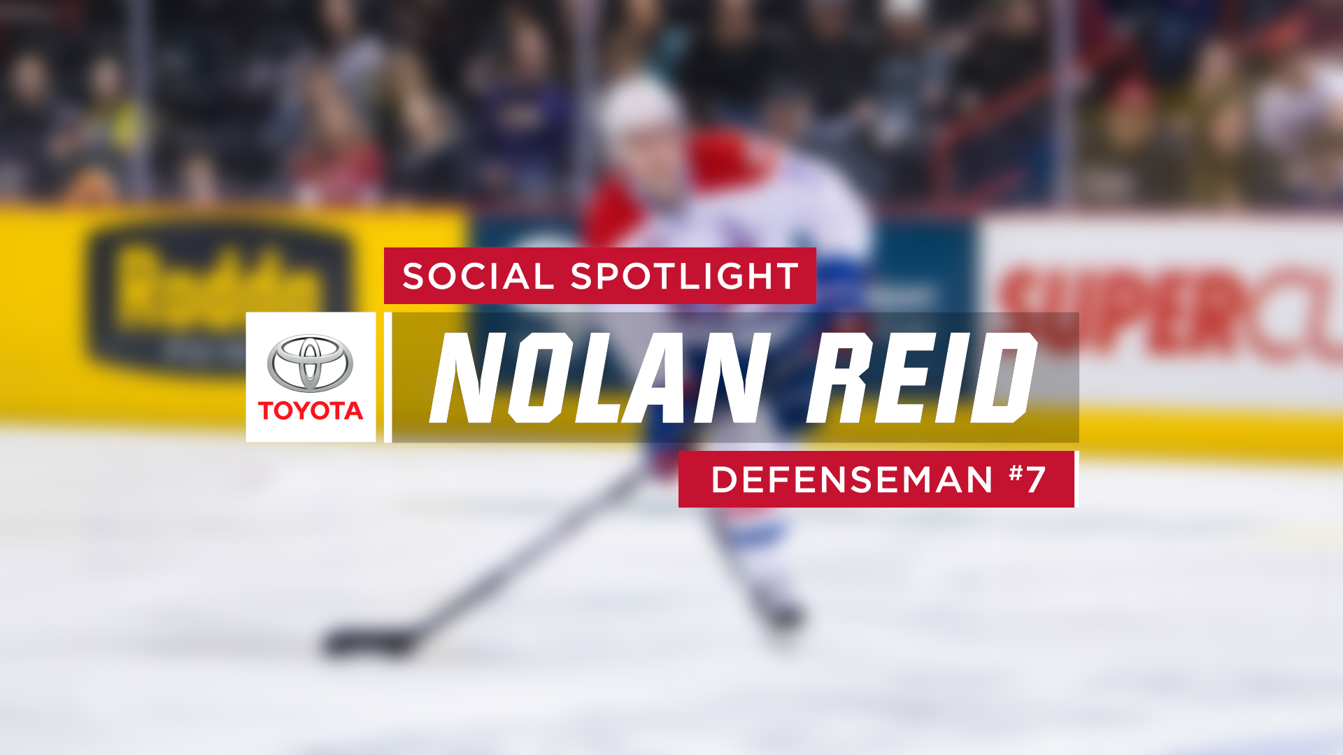 Toyota Social Spotlight: #7 Nolan Reid - Spokane Chiefs