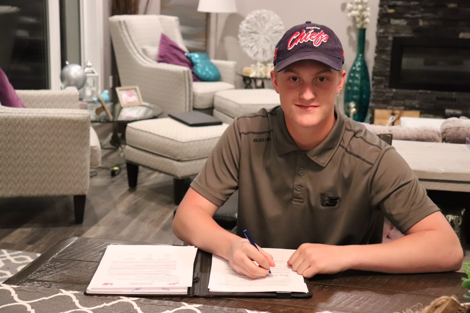 Forward Grady Lane Signs WHL Agreement - Spokane Chiefs
