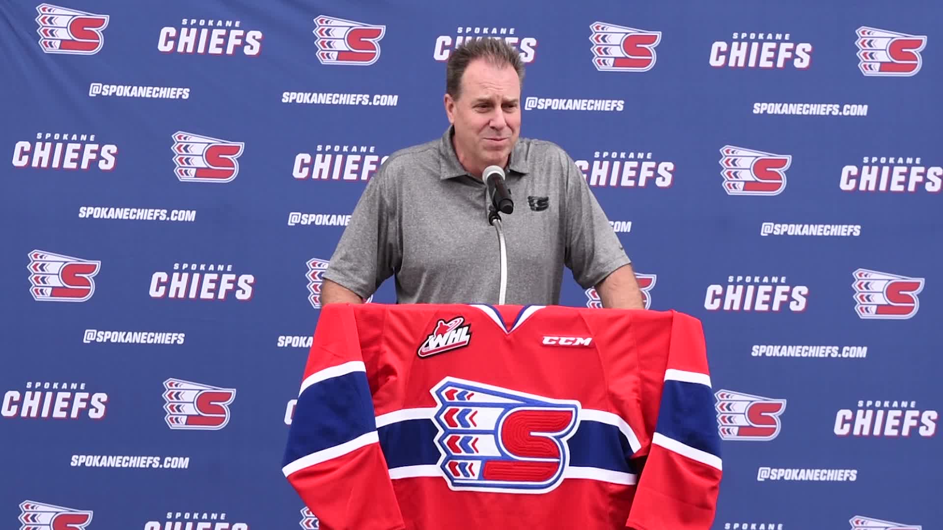 Video: Manny Viveiros Introductory Press Conference - Spokane Chiefs