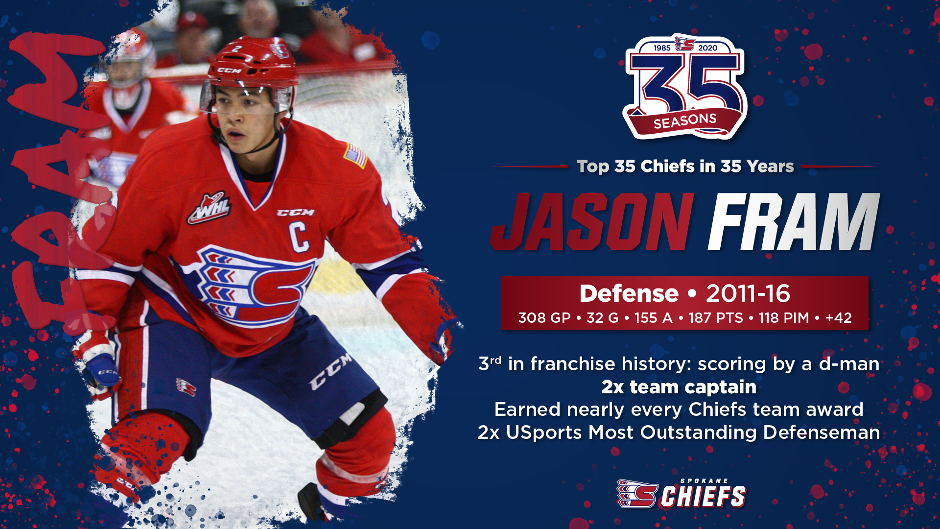 Top 35 in 35: Jason Fram - Spokane Chiefs