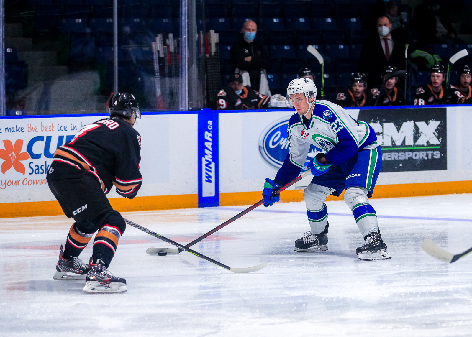 Broncos vs Hitmen, January 21, 2022 - Swift Current Broncos