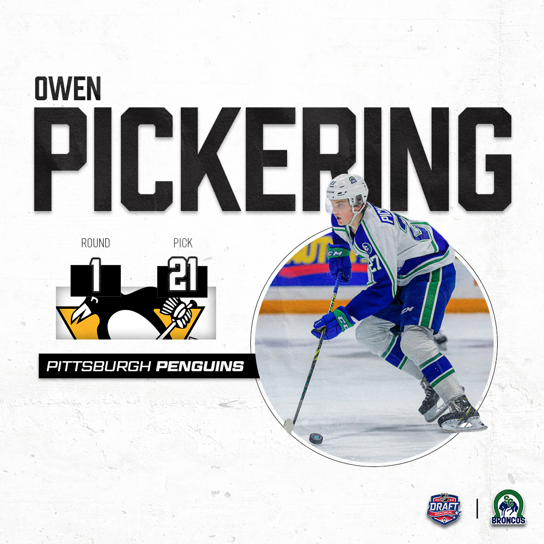Owen Pickering drafted 21st overall by Pittsburgh Penguins - Swift ...