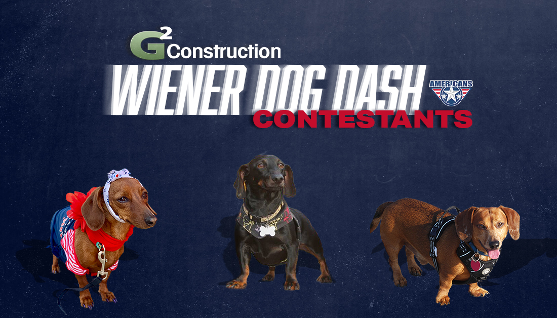 G2 Construction Wiener Dog Dash Contestants - Tri-City Americans