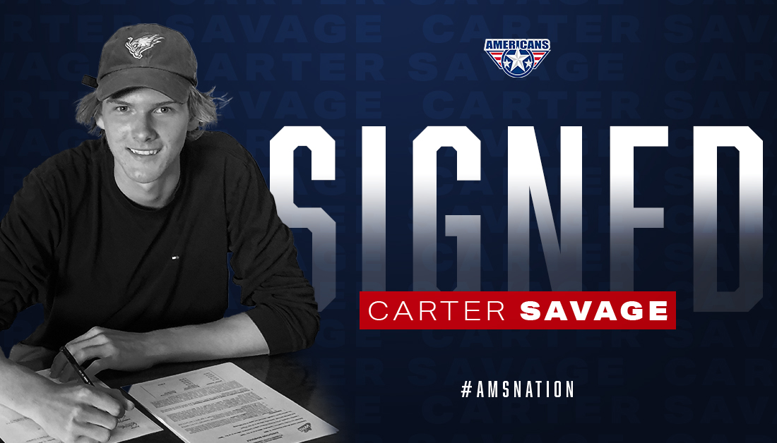 Savage Signs with Tri-City - Tri-City Americans
