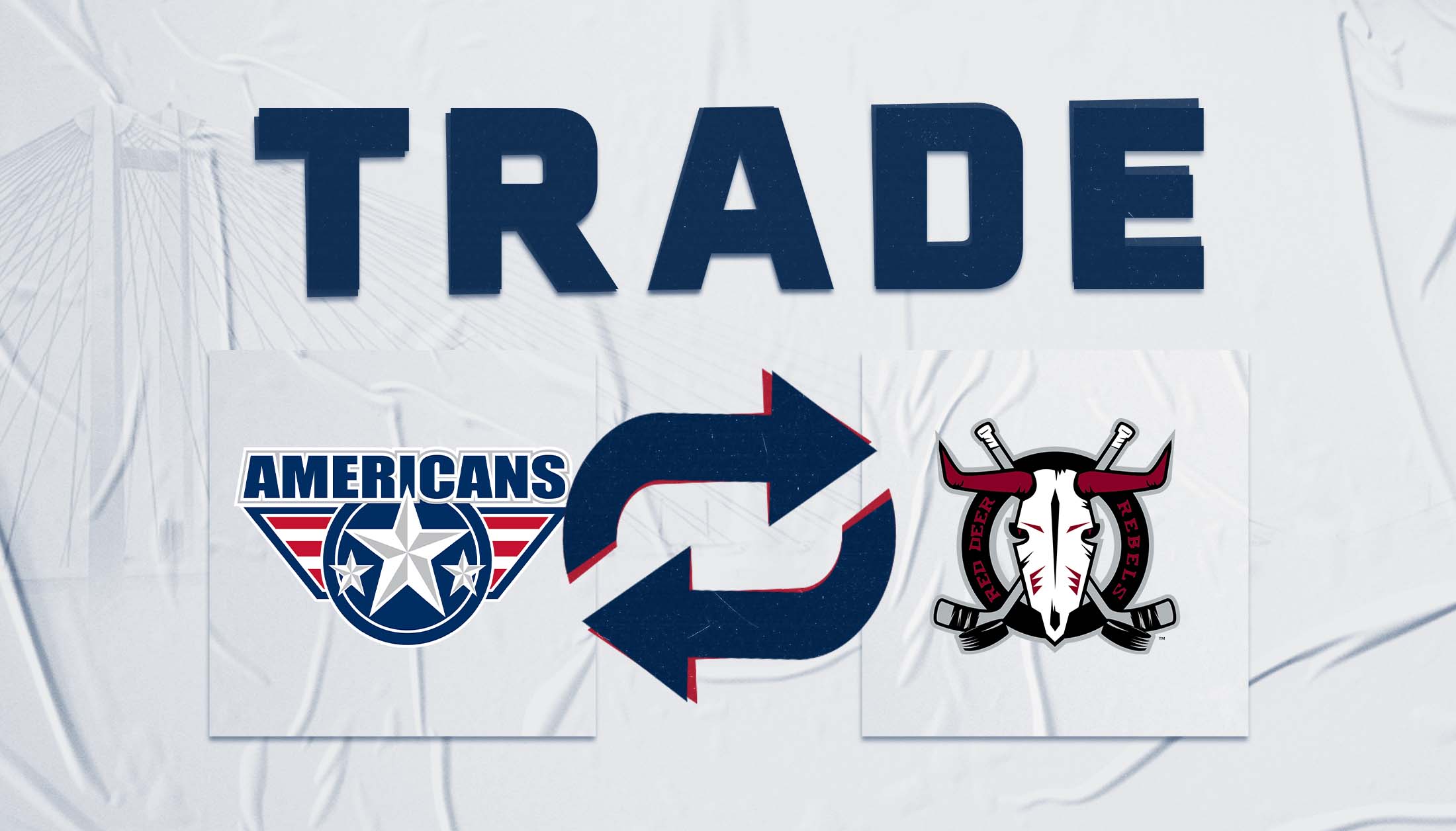 Americans Trade Dwayne Jean Jr. to Red Deer - Tri-City Americans