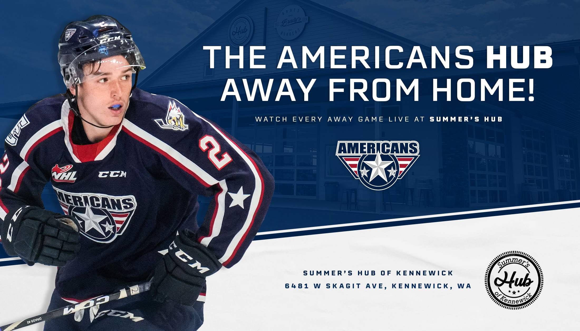 Hub Away From Home - Tri-City Americans