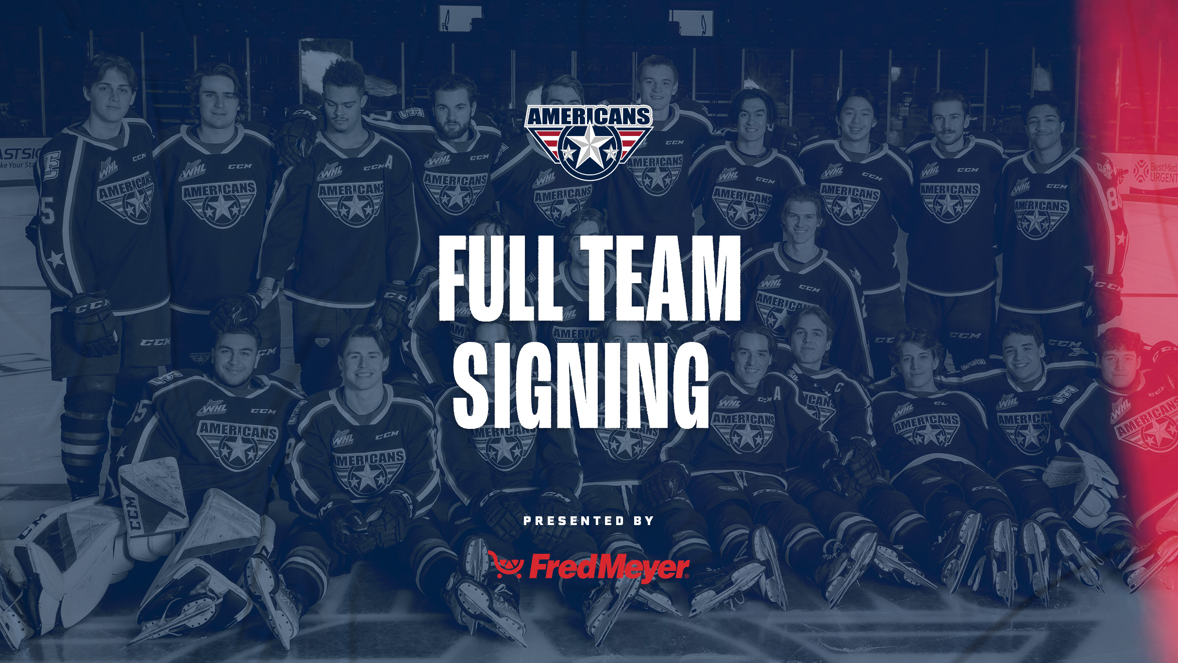 2023 Full Team Autograph Session presented by Fred Meyer - Tri-City Americans