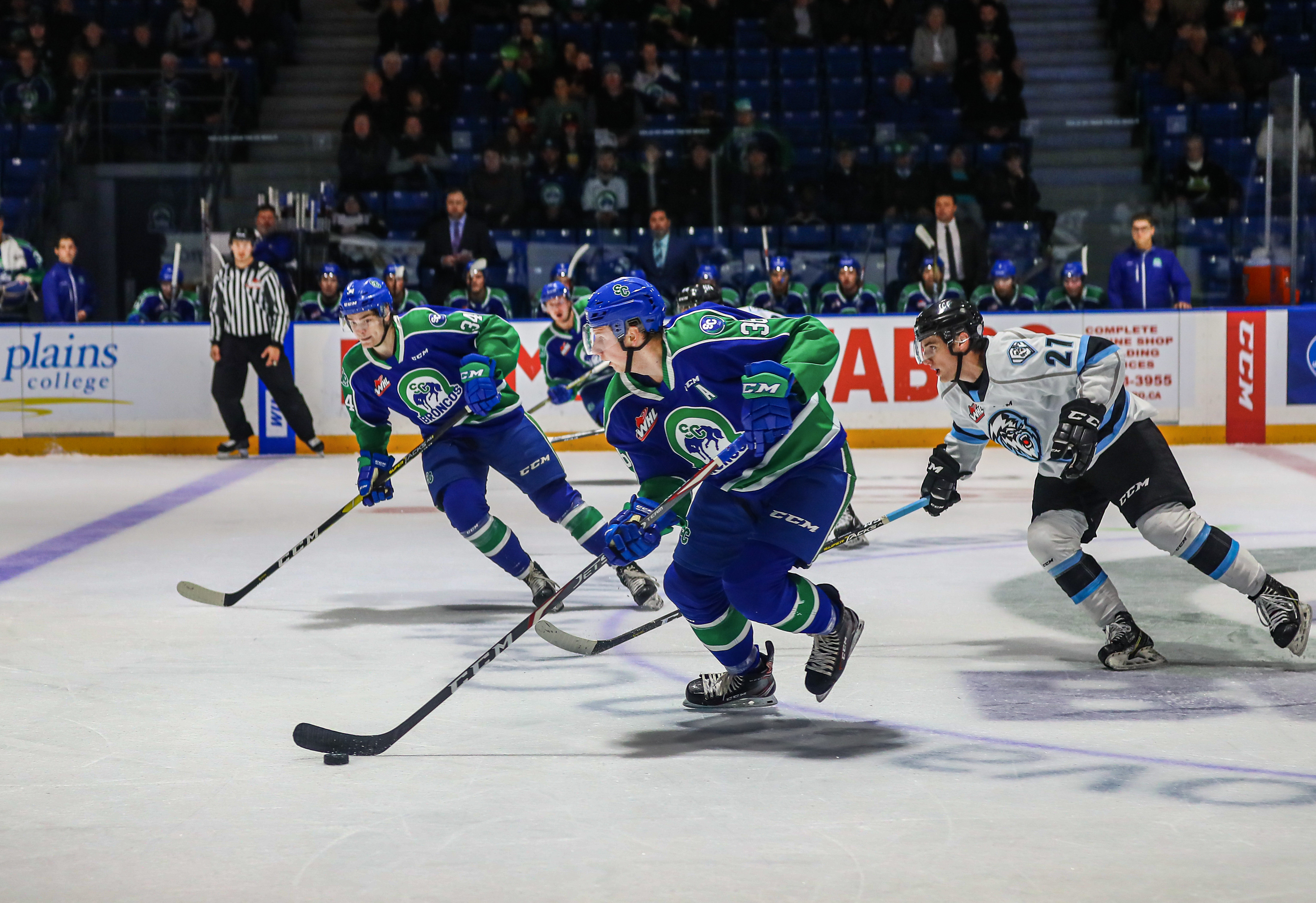 Giants Acquire 2001-Born Defenceman Connor Horning From Broncos