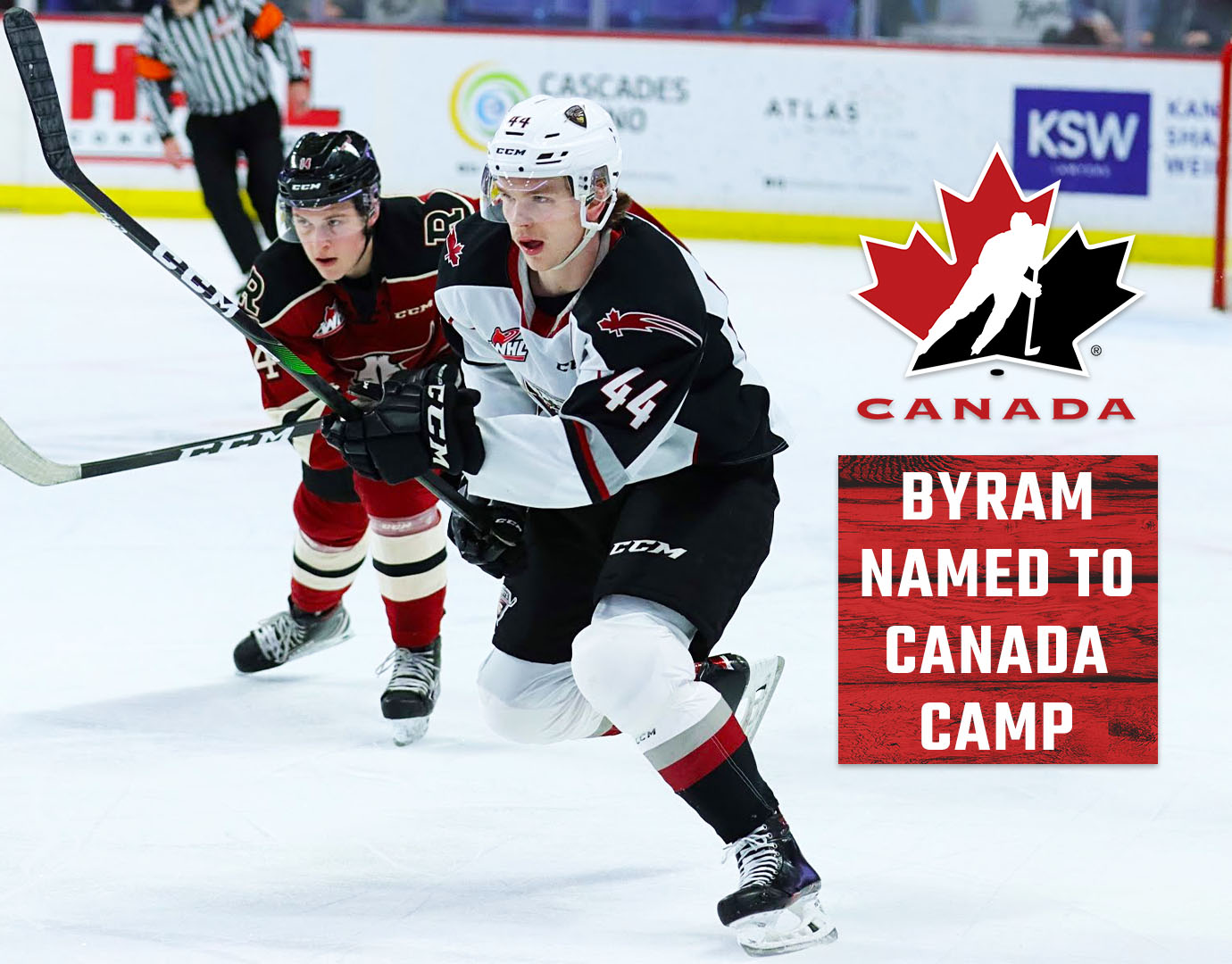 Byram Named to Canada's National Junior Team Summer Dev. Camp