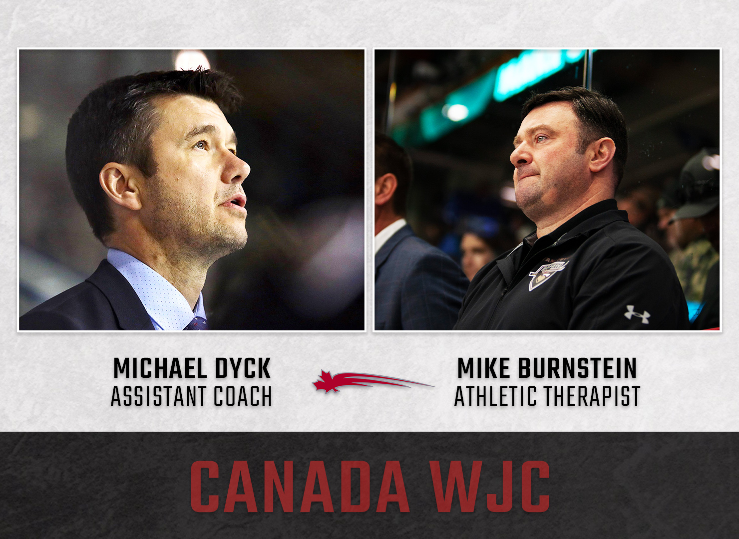 Dyck, Burnstein Named to Canada's National Junior Team Staff