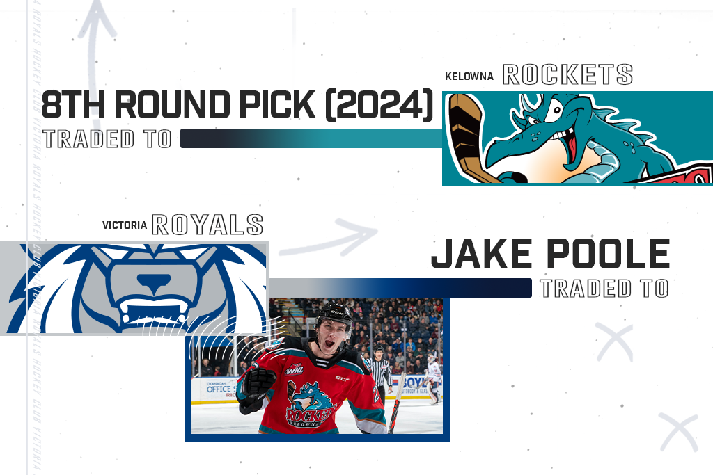 Royals acquire forward Jake Poole from Rockets - Victoria Royals