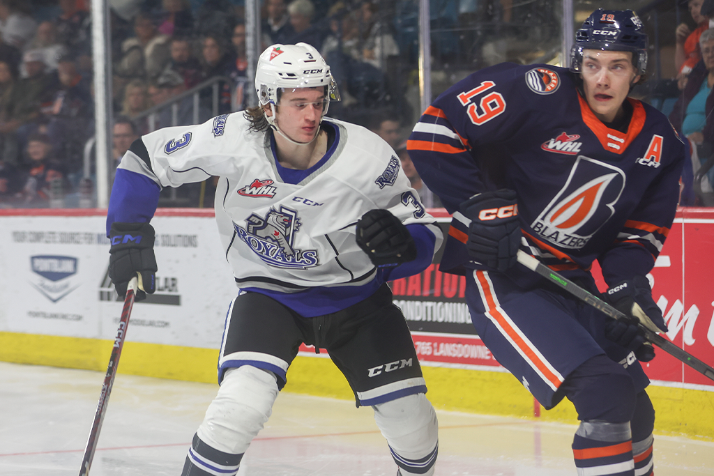 Blazers defeat Royals 3-1 in tight Saturday night contest - Victoria Royals
