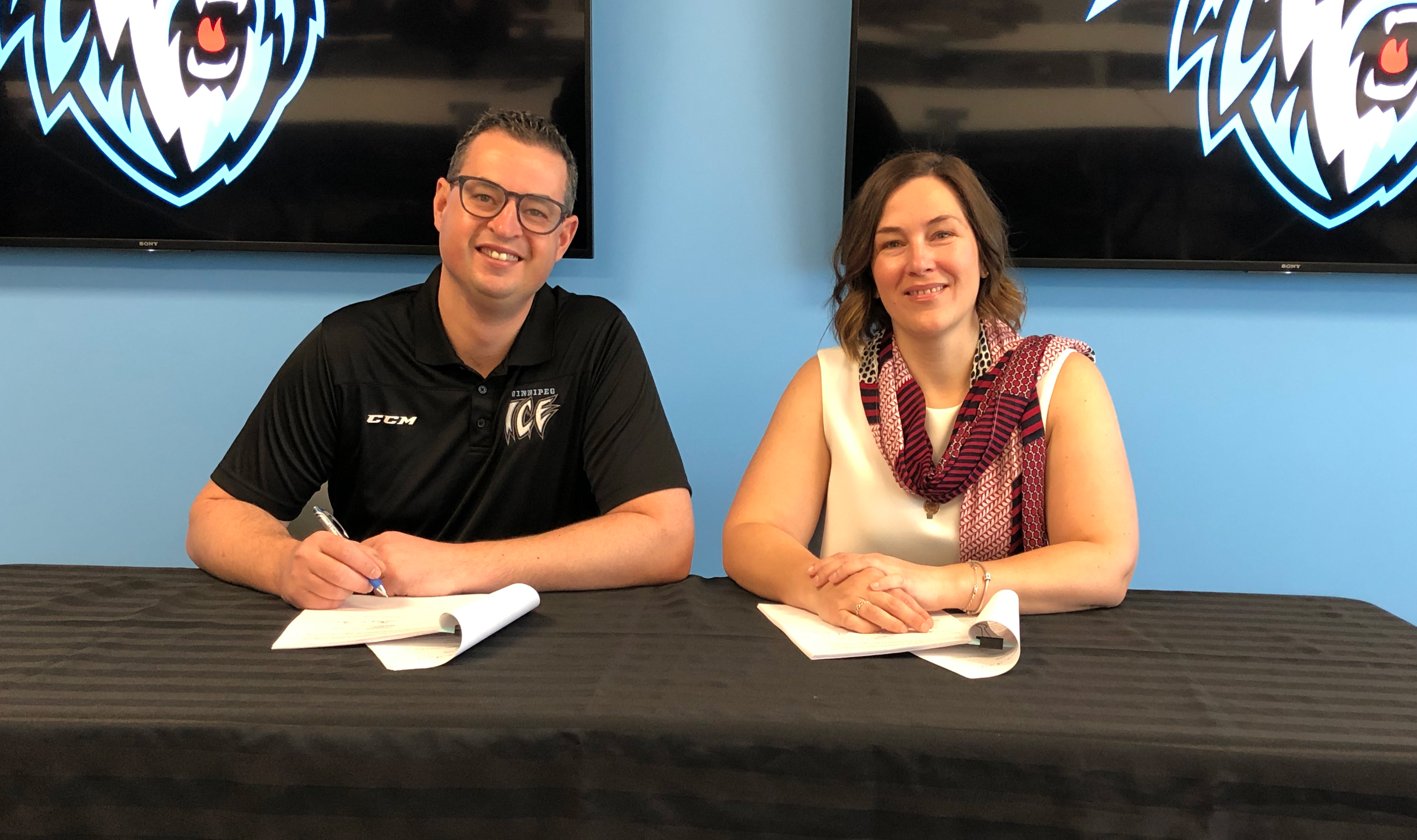 Winnipeg ICE announce partnership with Shaftesbury High School ...